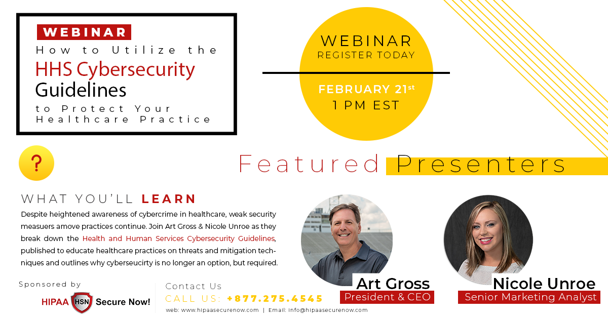 HHS Cybersecurity Guidelines: The 6 Simple Steps That Will Mitigate The ...