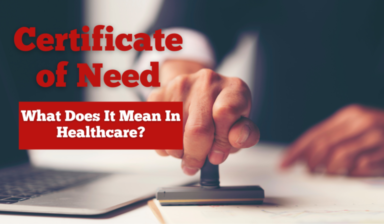 Certificate of Need - HIPAA Secure Now!